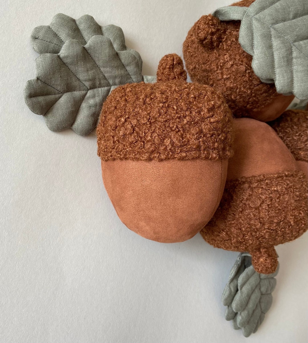 Acorn, Gift for Him, Plush Acorn, Stuffed Acorn, Gift for Her, Woodland ...