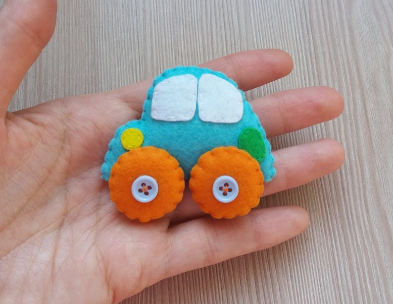 Car Pattern PDF Sewing Pattern Felt Car Pattern Transportation Felt Toy ...