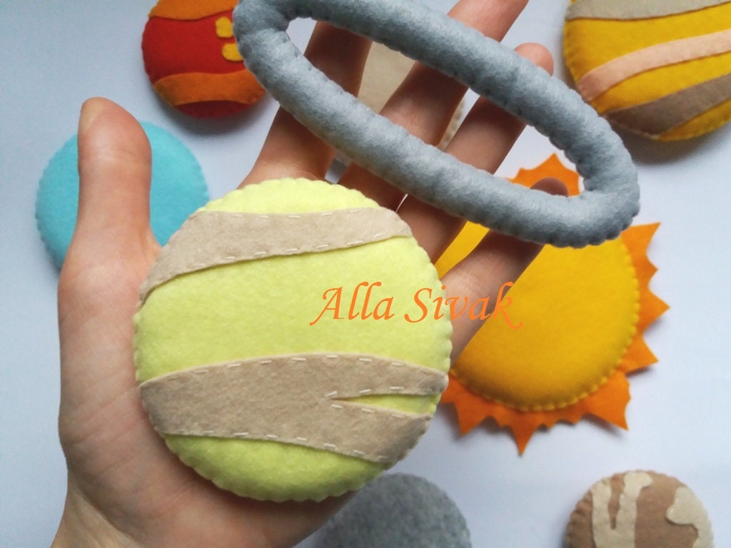 Planets Solar System Set Montessori Solar System 3D Sun and | Etsy