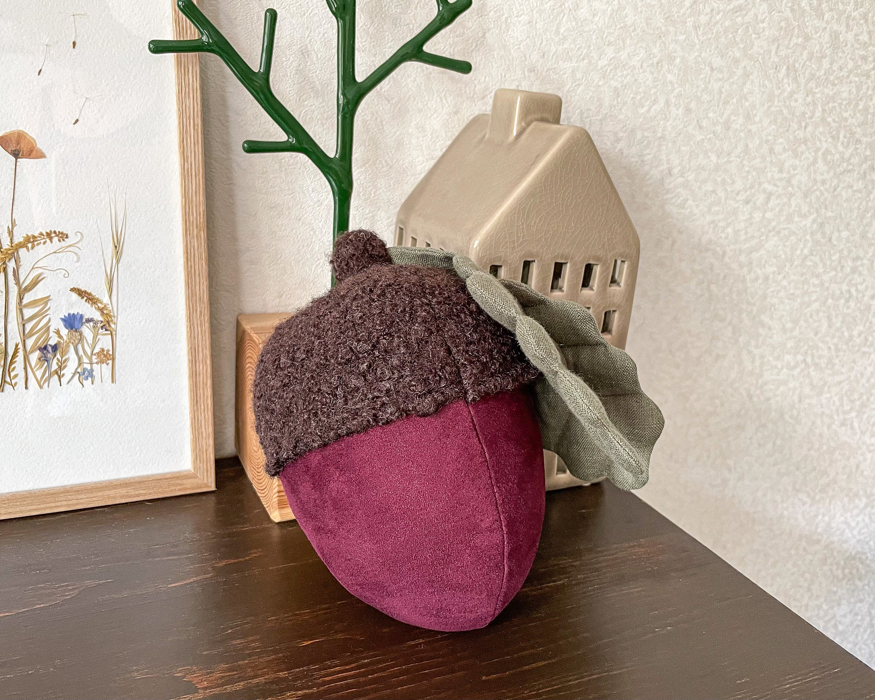 Woodland Nursery Decor, Acorn Nursery, Acorn Plush Toy, Acorn Gift ...