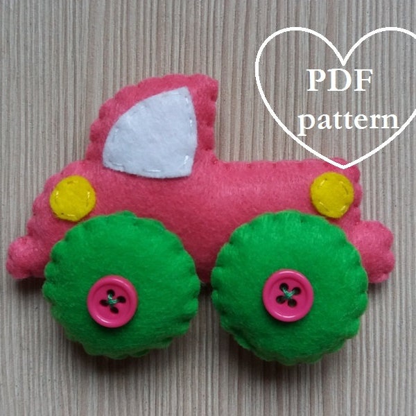 Felt Truck Ornament - Etsy