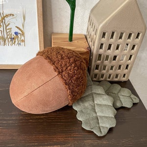 Acorn Pillow, Woodland Nursery Decorative Pillow, Pillow Fall Decor ...