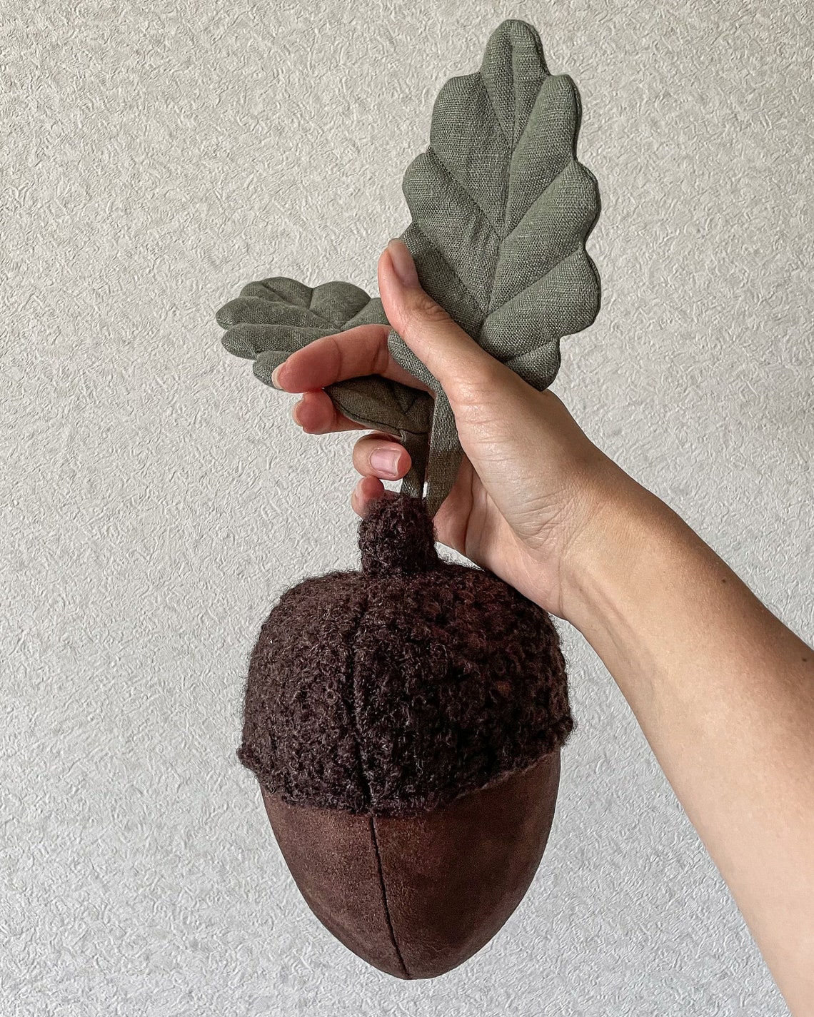 Acorn Toy Acorn Pillow Waldorf Soft Toy Woodland Theme - Etsy