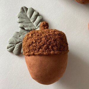 Acorn Decor, Woodland Acorn Soft, Stuffed Acorn, Acorn Baby, Woodland ...