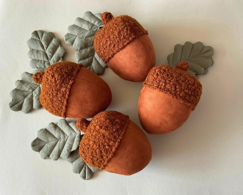 Acorn Gift for Him Plush Acorn Stuffed Acorn Gift for Her - Etsy
