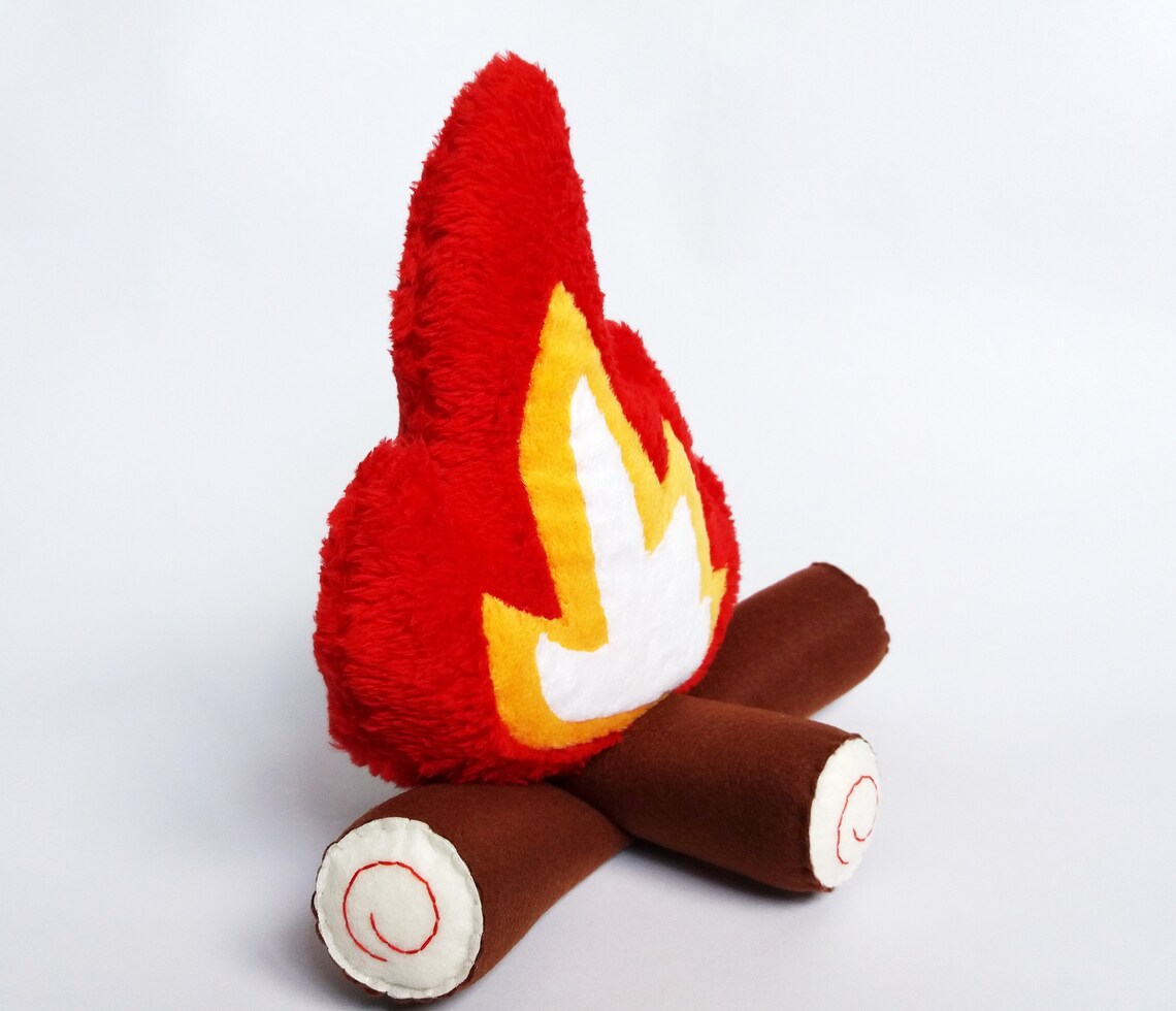 Campfire Toy Plush Campfire Woodland Decor Campfire Pillow - Etsy