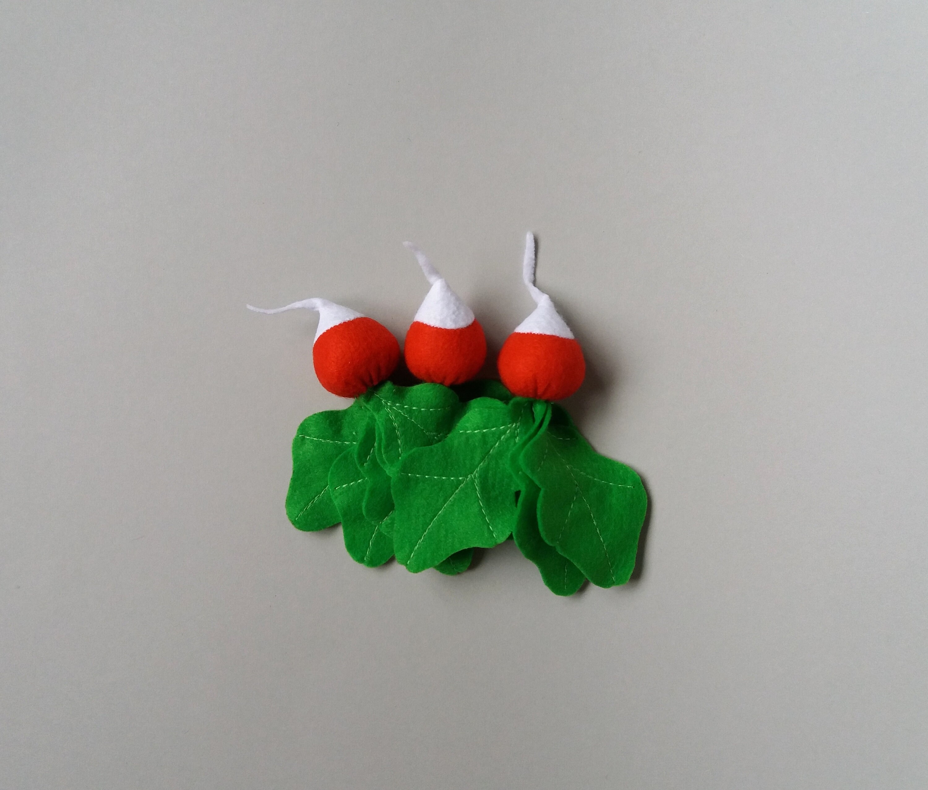 Felt Food Radish, Pretend Play Food, Felt Vegetables, Kitchen Play Food ...