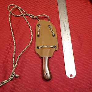Kneck Knife With Kydex Sheath - Etsy
