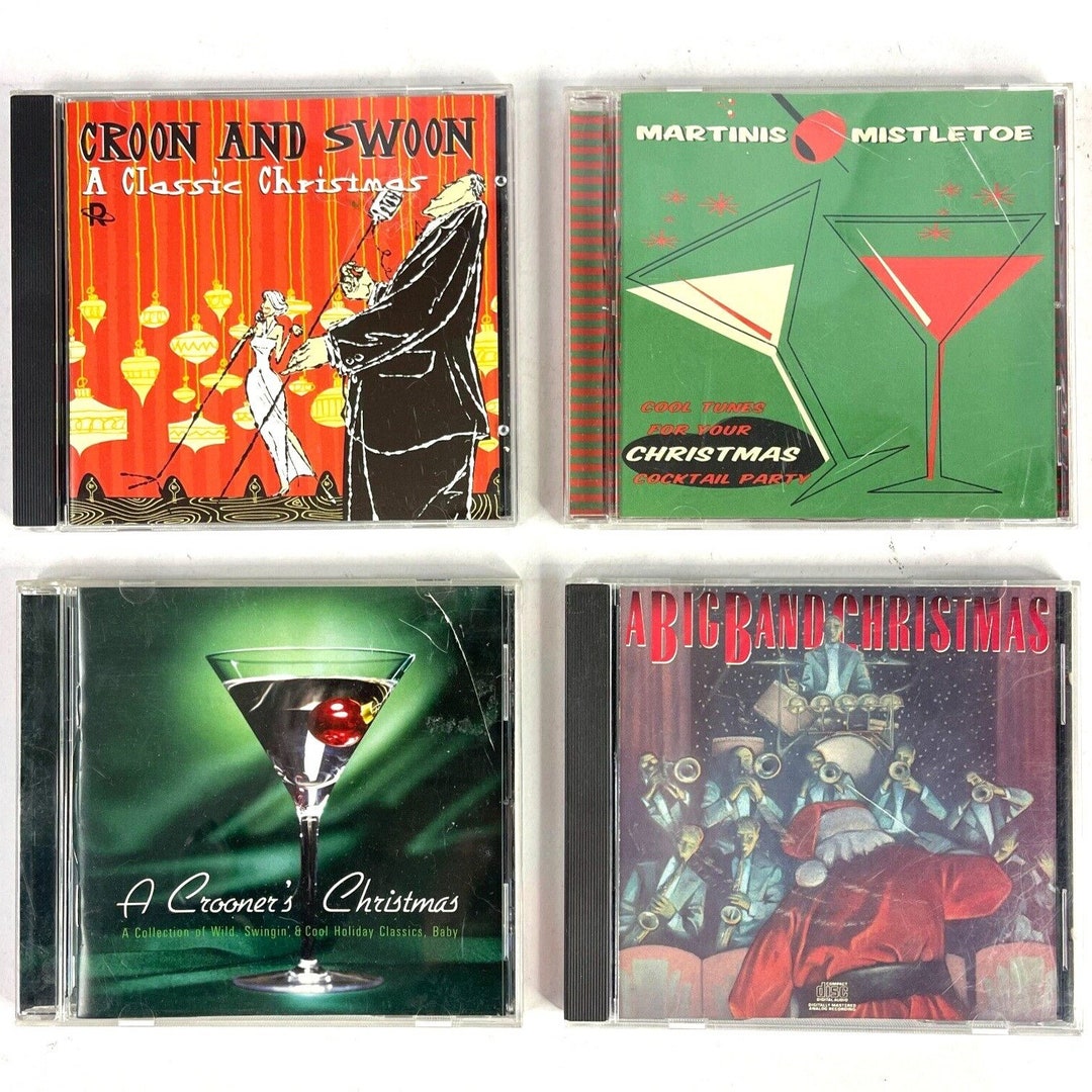 Croon and Swoon Martinis Mistletoe Crooners Big Band 4 Christmas CD ...
