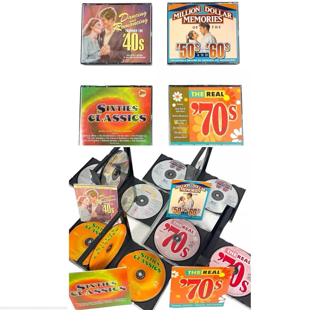40s 50s 60s 70s Dancing Romancing Sixites Classics Million Dollar ...