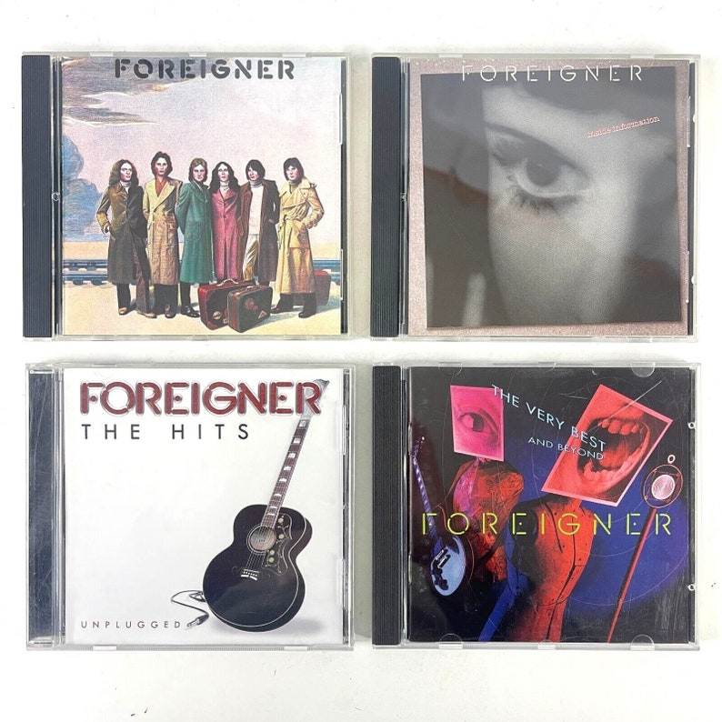 Foreigner 4 CD Bundle Very Best Hits + Unplugged + Inside Information ...