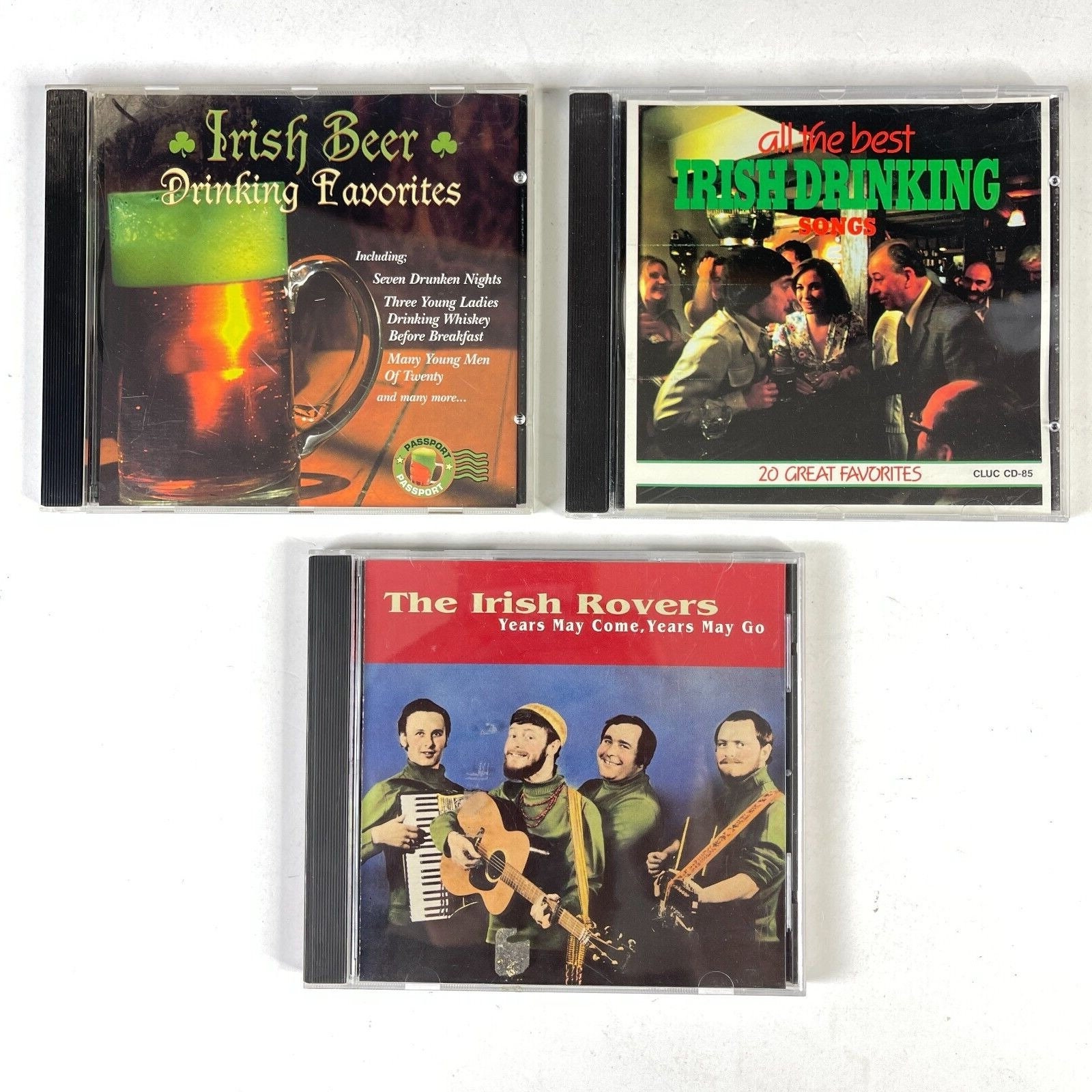 The Irish Rovers Best Fave Beer Drinking Songs 3 CD Bundle Ireland ...