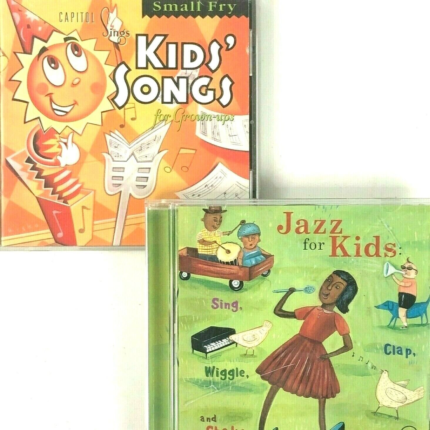Jazz for Kids Small Fry Songs Grown-ups 2 CD Bundle Capitol Verve ...