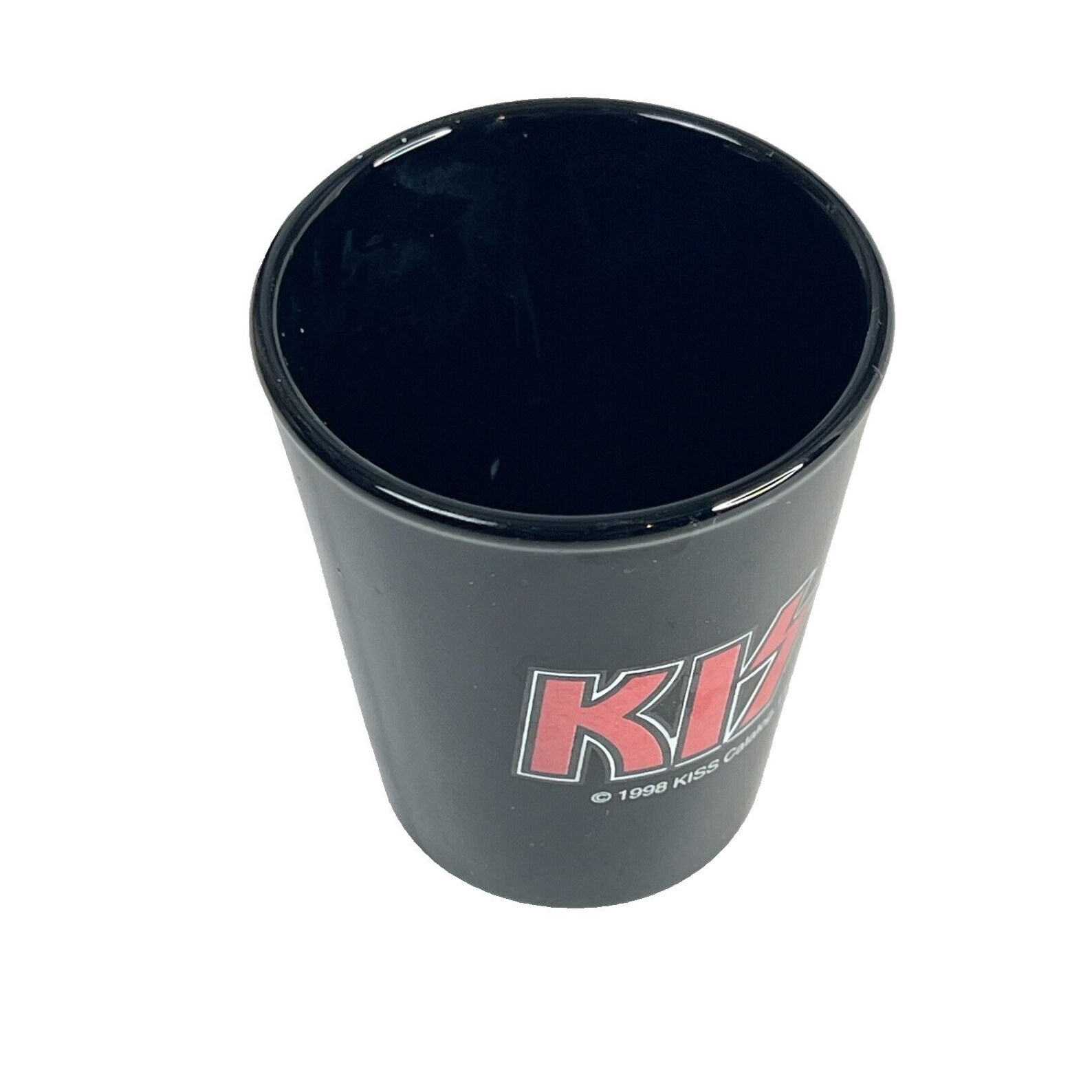 KISS 4 Vintage Item Bundle Paul Shot Glass + Revenge 1992 Metal Pin ...
