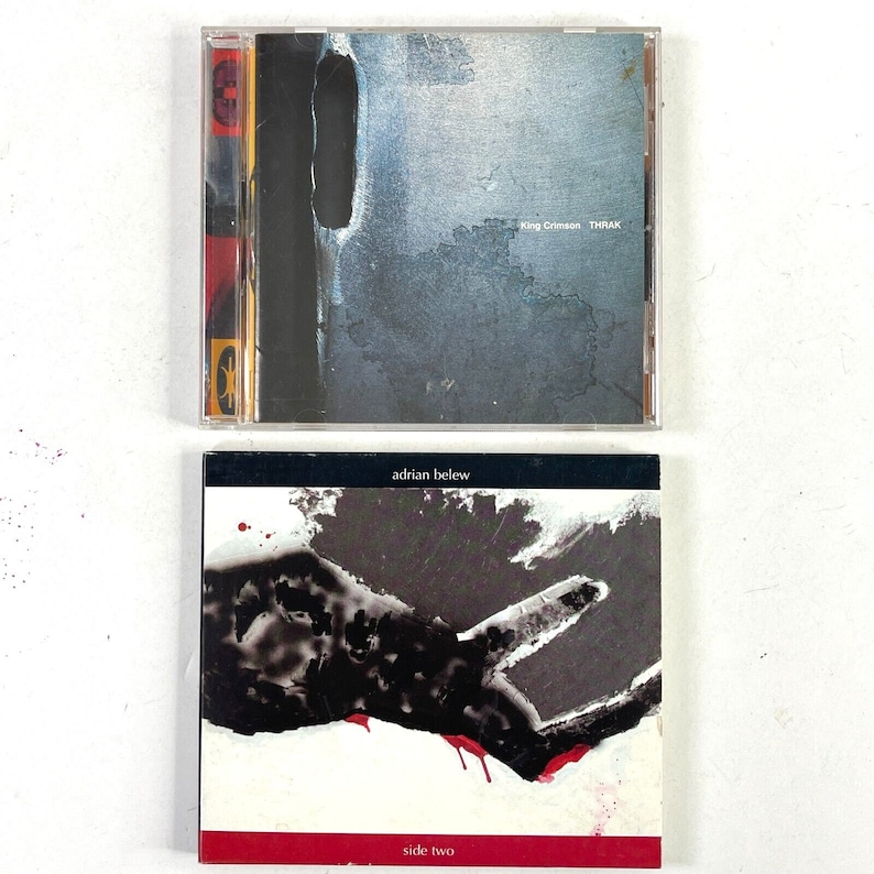 King Crimson Adrian Belew 2 CD Bundle Thrak 1995 Side Two HDCD 2005 Prog Rock - Etsy