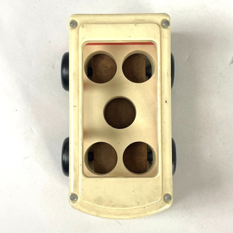 Fisher-price Vintage Mini Bus 1969 USA Made Little People Plastic Toy 5 ...