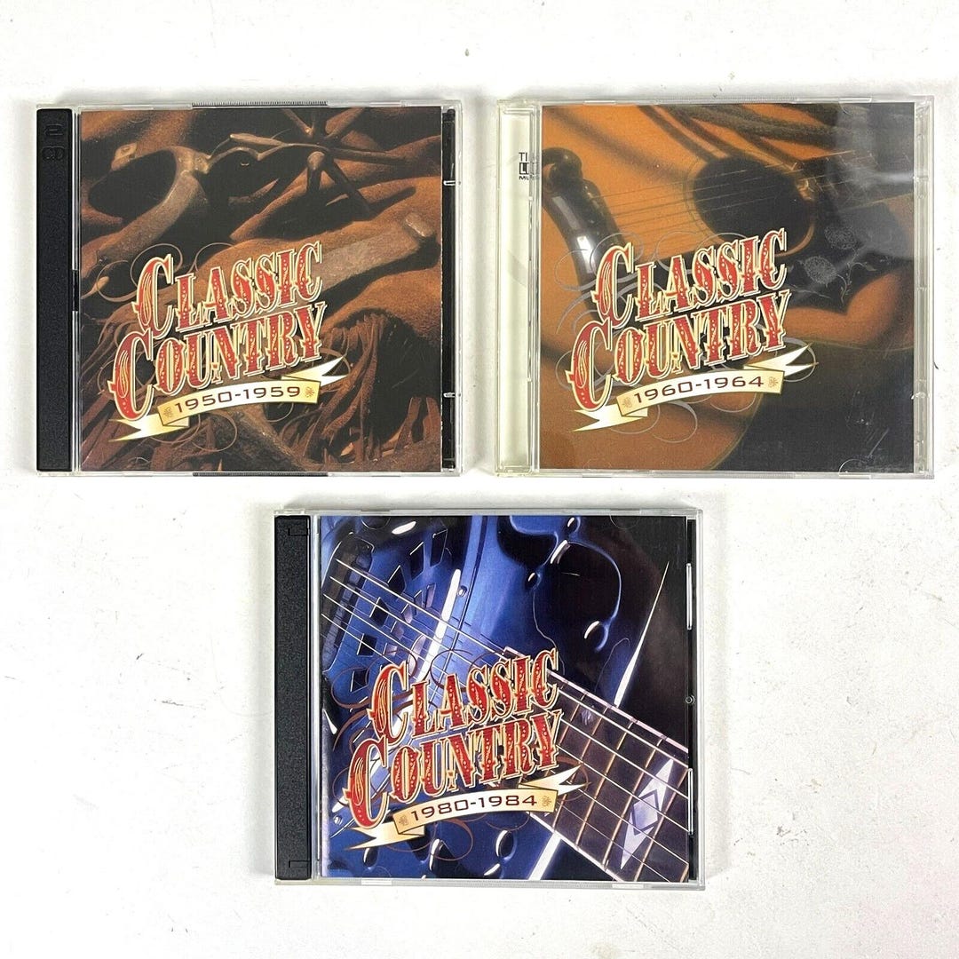 Classic Country Greatest Hits Time-life 3 Double Disc CD Sets 90trks ...
