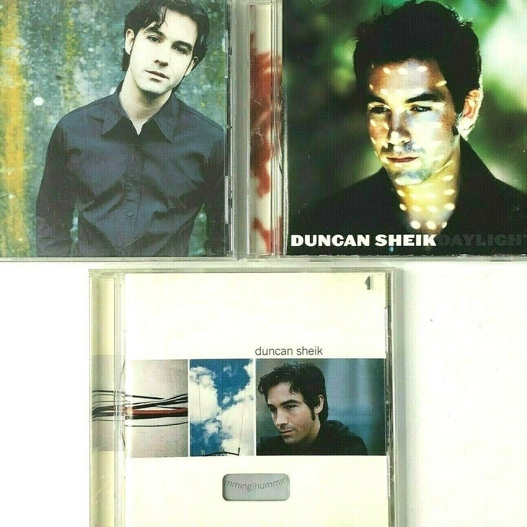 Duncan Sheik 3 CD Bundle Lot Debut Daylight Humming 1996-2002 - Etsy