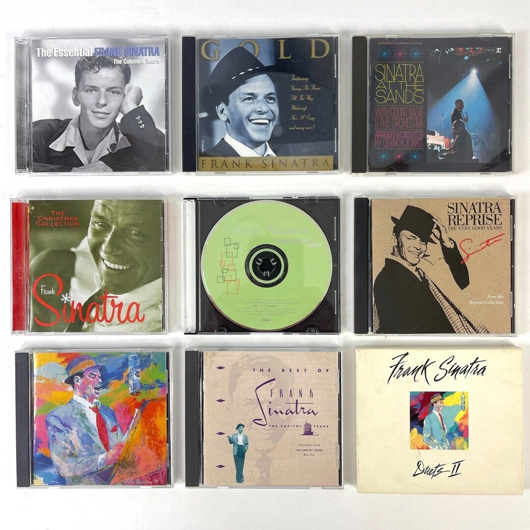 Frank Sinatra 9 CD Bundle Essential Columbia Capitol Reprise Best of ...