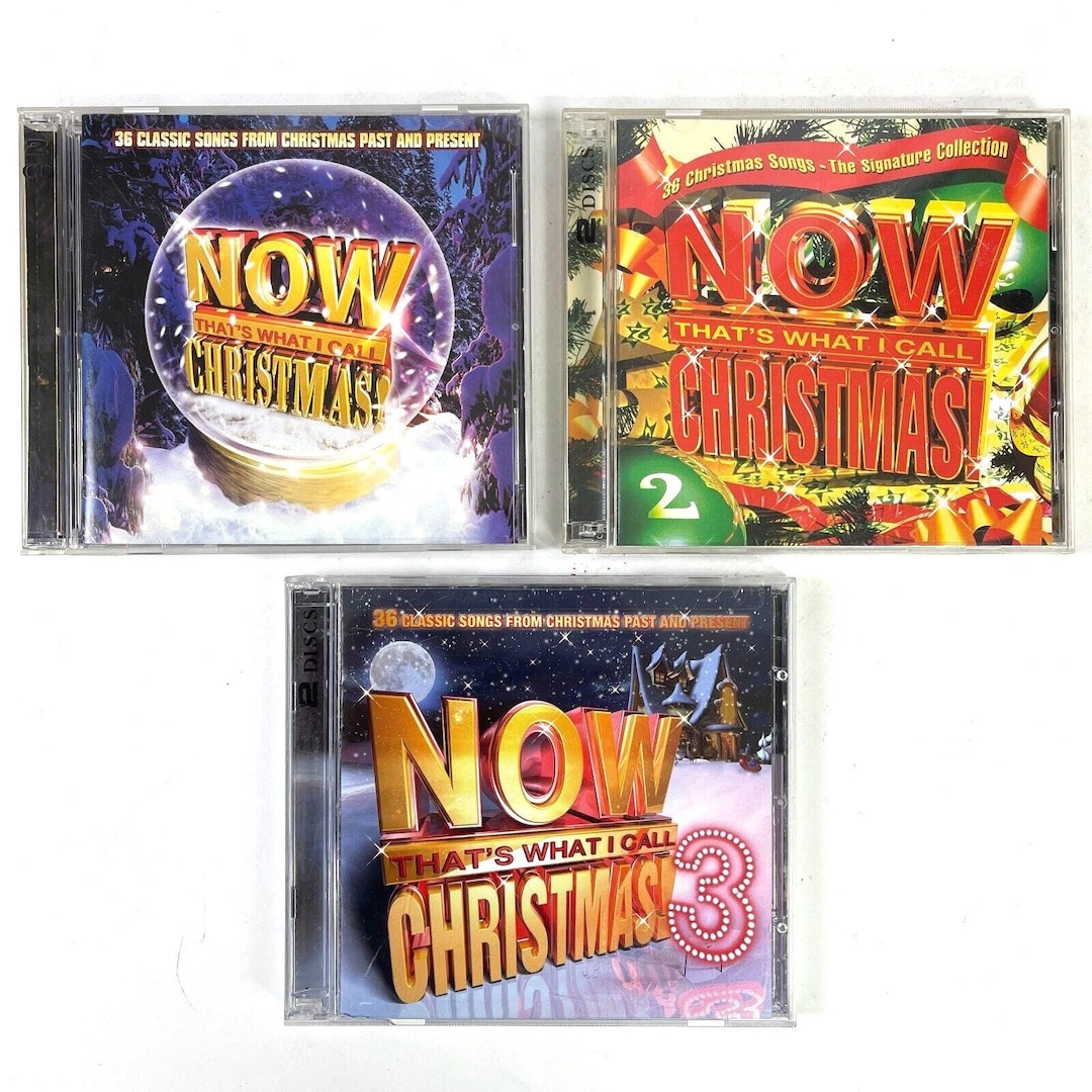 Now Thats What I Call Christmas 1-2-3 CD Bundle 6 Discs Classics ...