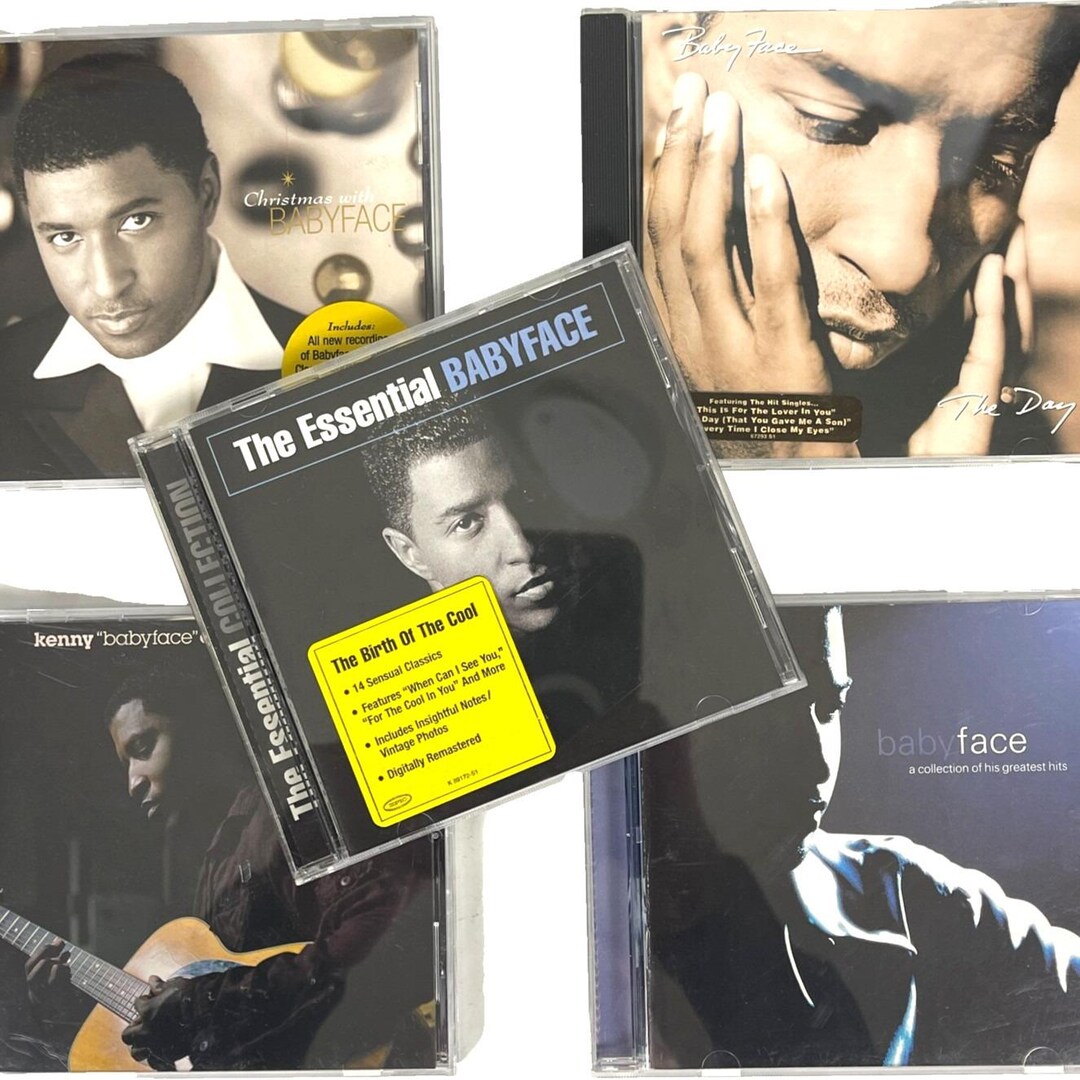 Babyface 5 CD Lot Playlist Day Christmas Essential Hits Kenny Edmonds ...