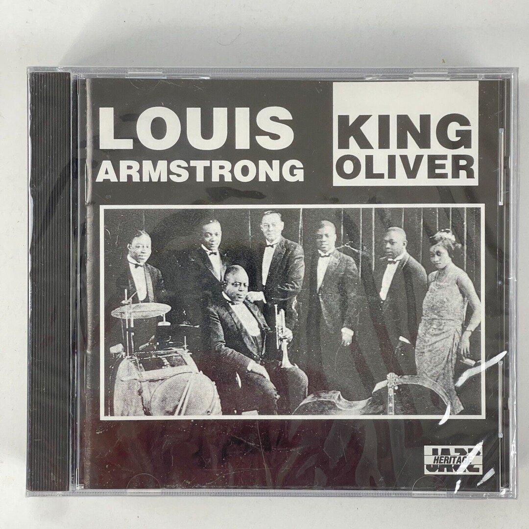 Louis Armstrong and King Oliver CD 1993 Jazz Heritage Creole Band 1920s ...