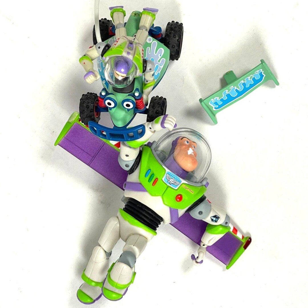 Buzz Lightyear RC Pixar Toy Story Hallmark 2 Vintage Christmas Ornament ...