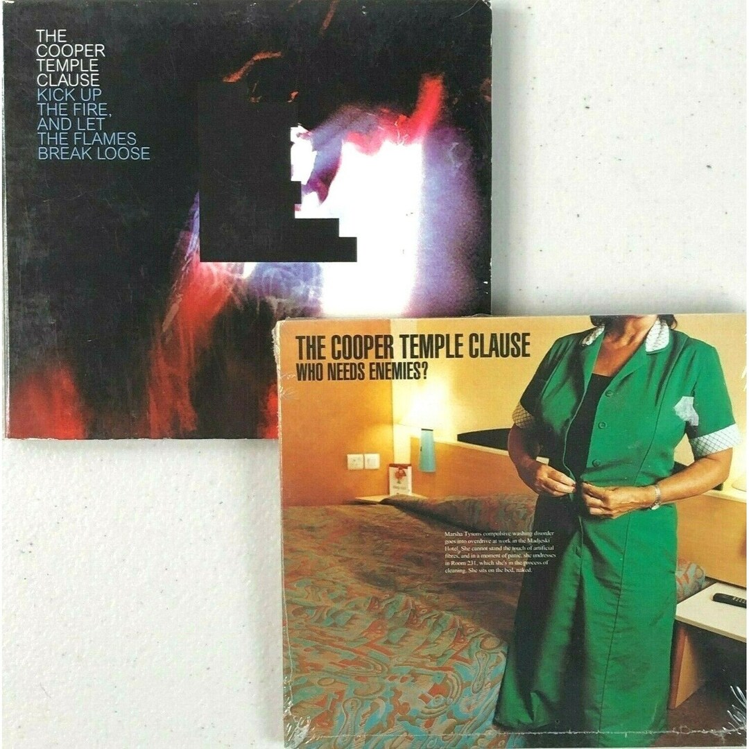 Cooper Temple Clause 2 CD Bundle Kick up Fire Let Needs Enemies UK Sngl ...