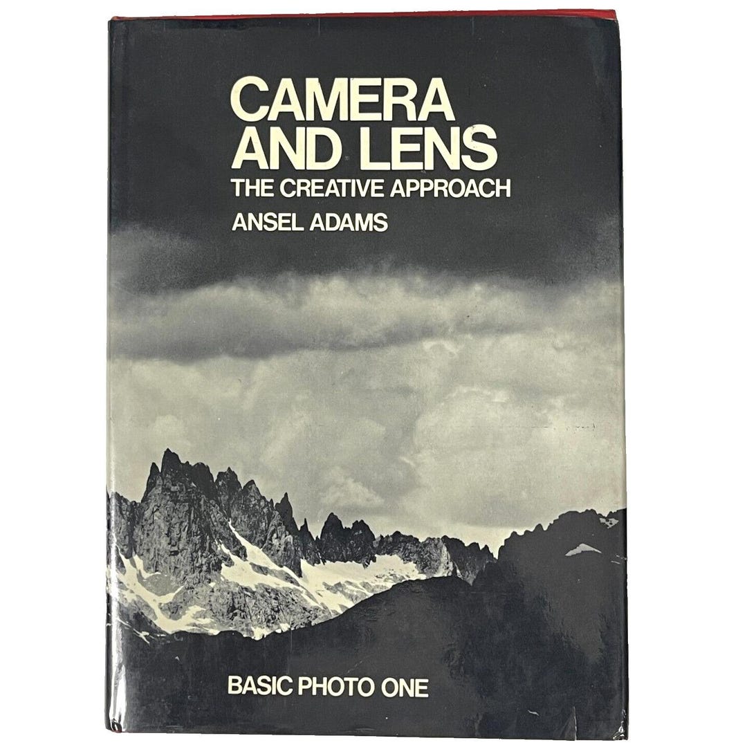 Ansel Adams Camera & Lens Creative Approach Hardcover Book Basic ...