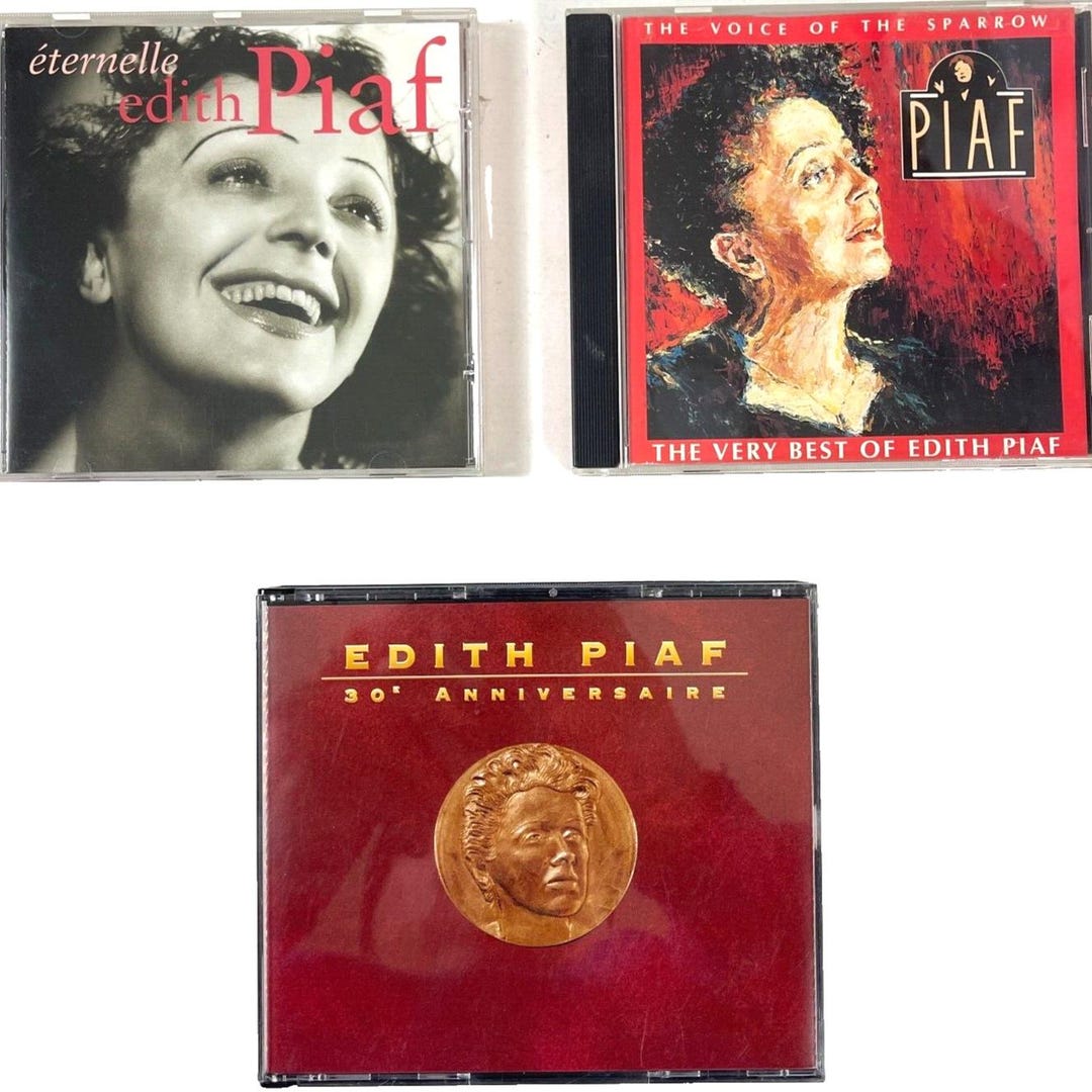 Edith Piaf 3 CD Bundle 30th Anniversaire 2xcd + Greatest Hits ...