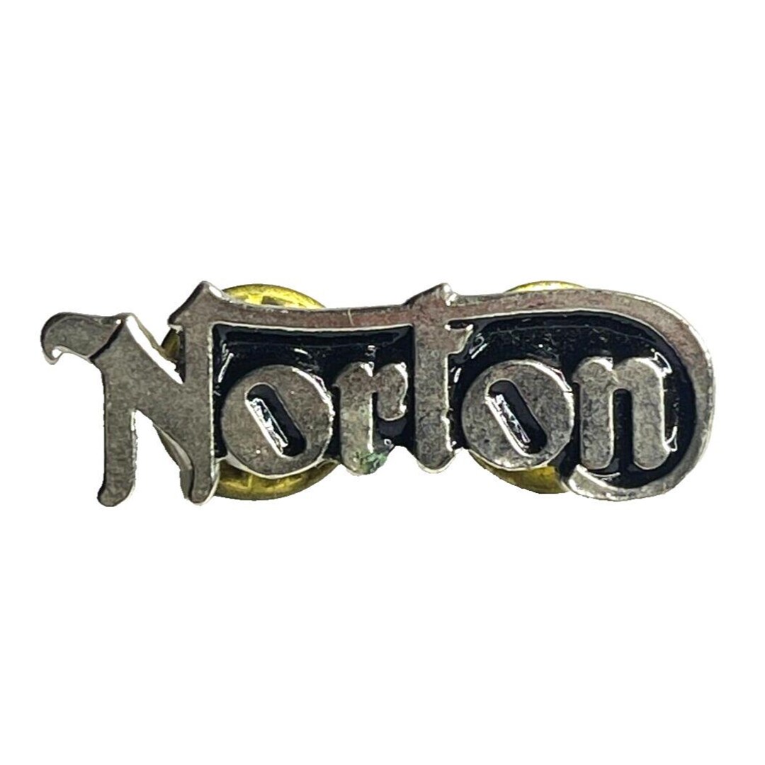 Norton Motorcycles Vintage Biker Badge Lapel Pin Silver Toned Metal - Etsy