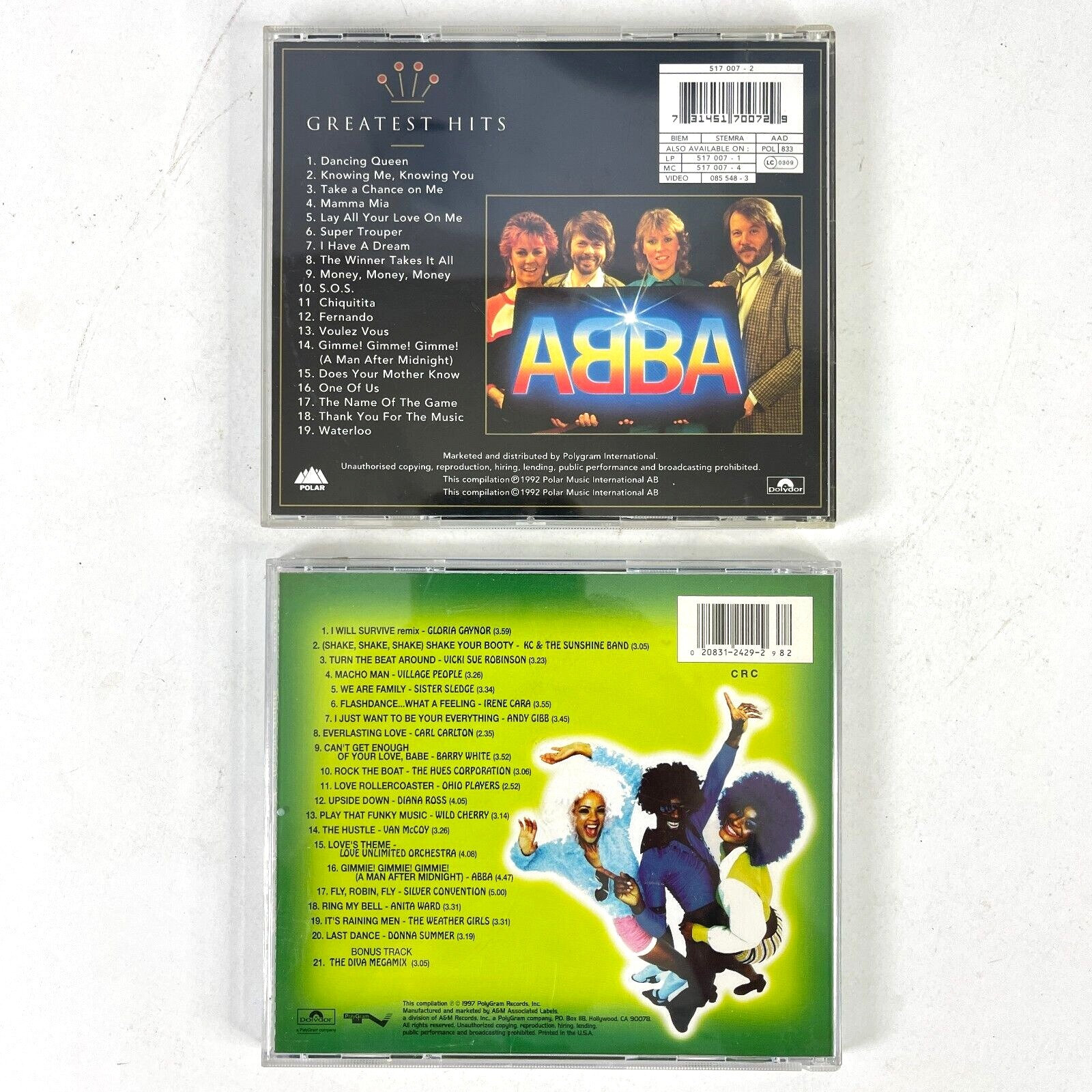 Pure Disco Hits ABBA 2 CD Bundle Gold Greatest 70s Funk Soul Dance Pop ...