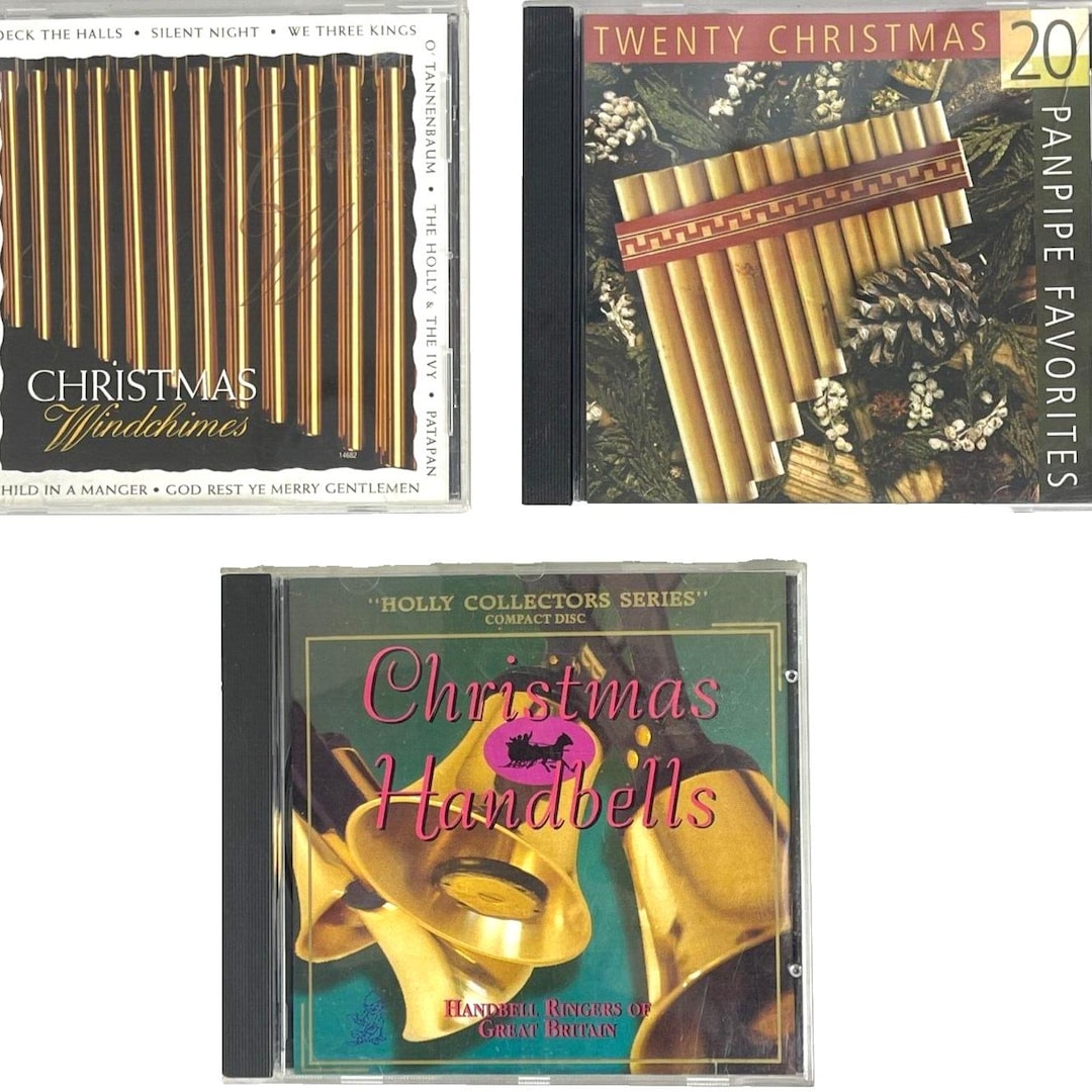 Christmas Windchimes Handbells Panpipe Favorites 3 CD Bundle ...
