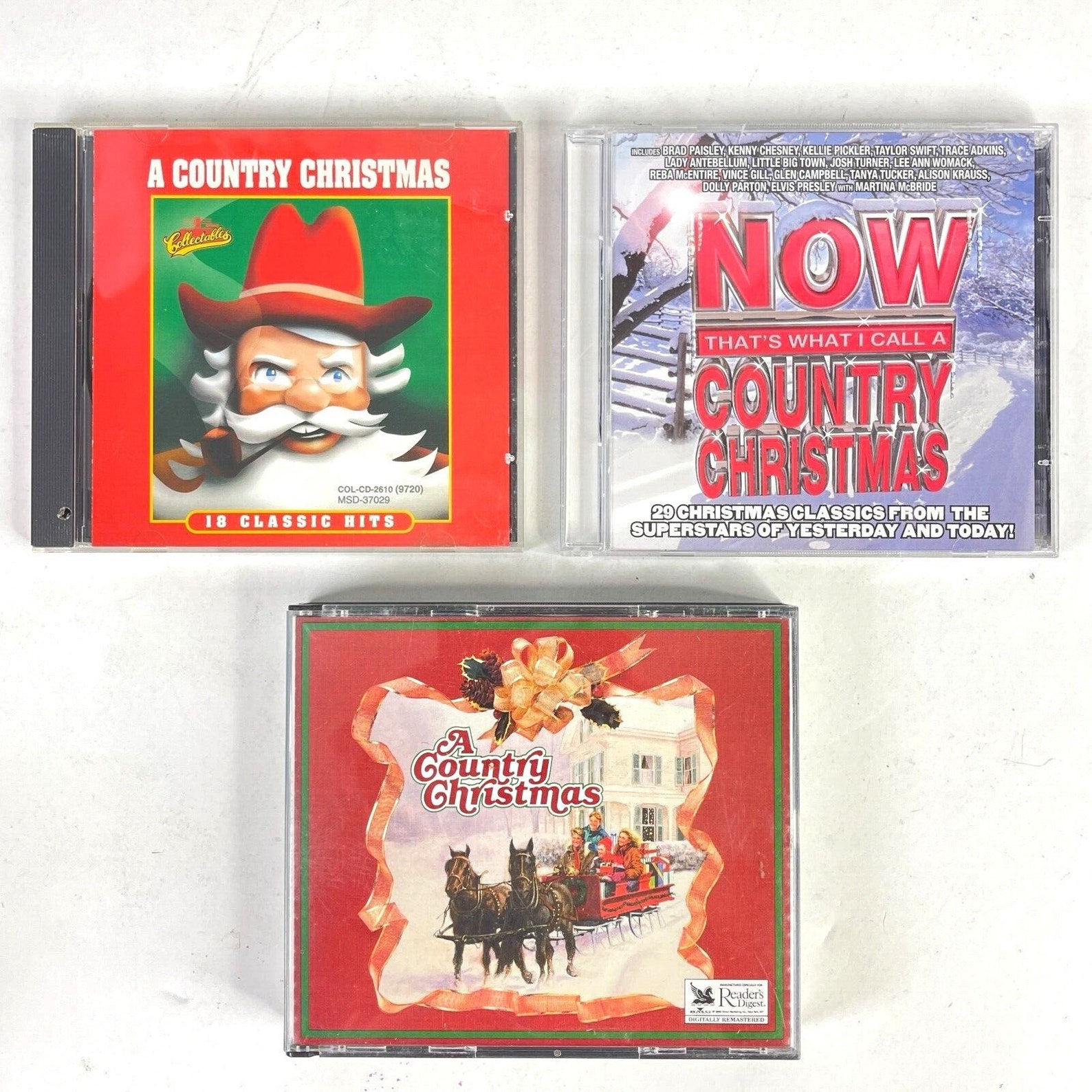 Country Christmas 3 CD Bundle Now Thats What I Call Xmas 2CD + Readers ...