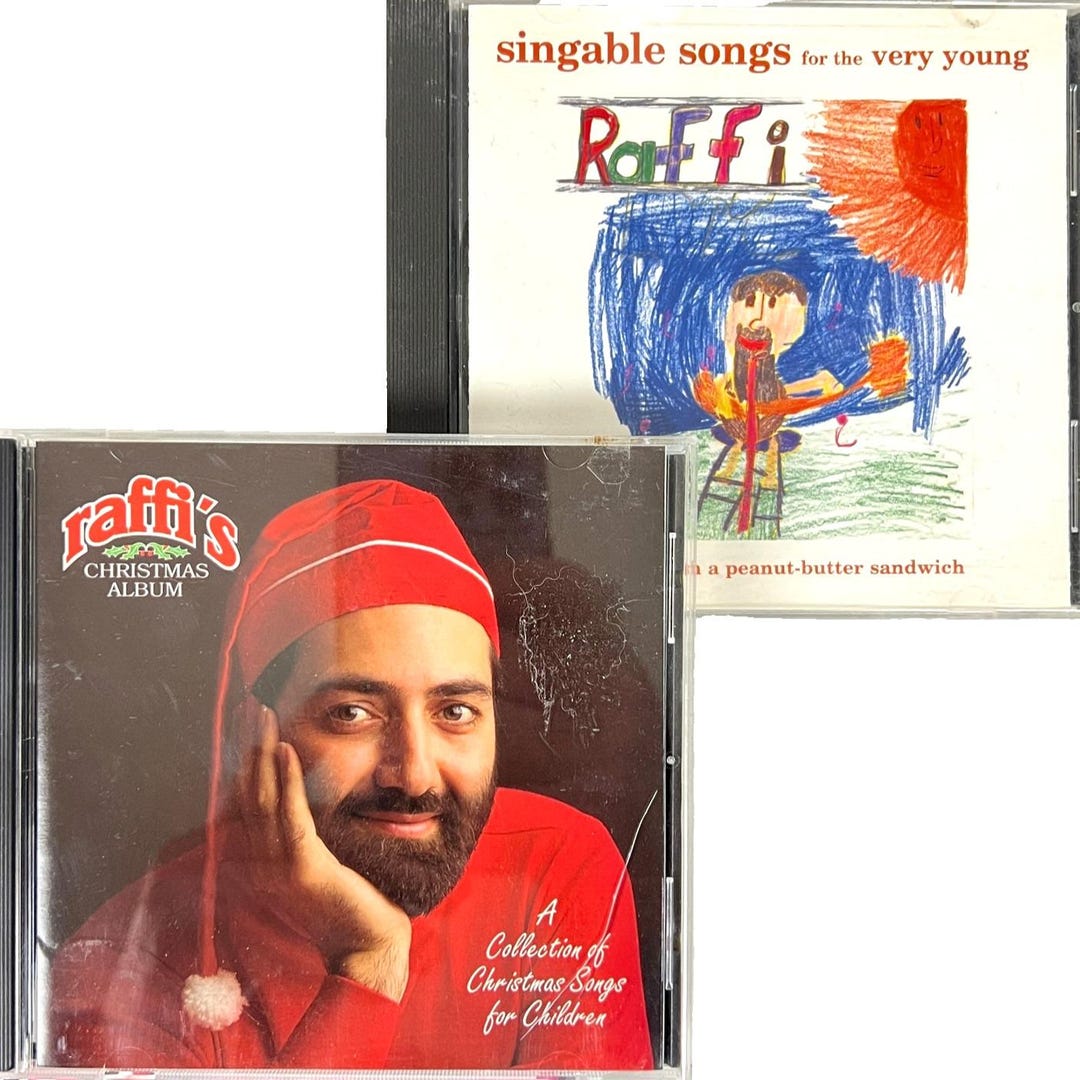 Raffi 2 CD Bundle Christmas Album + Singable Songs for the Very Young ...