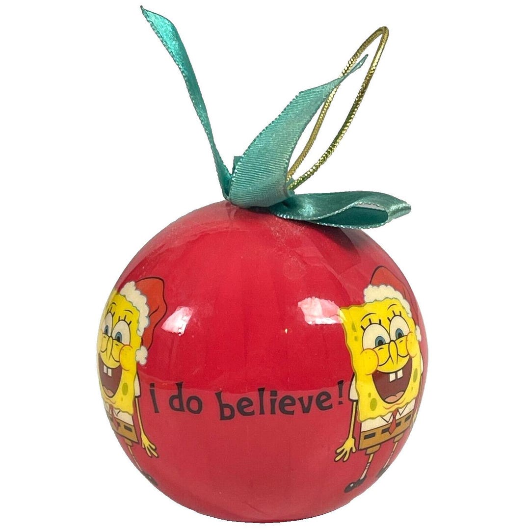 Spongebob Squarepants I Do Believe Vintage Christmas Ornament 2003 ...