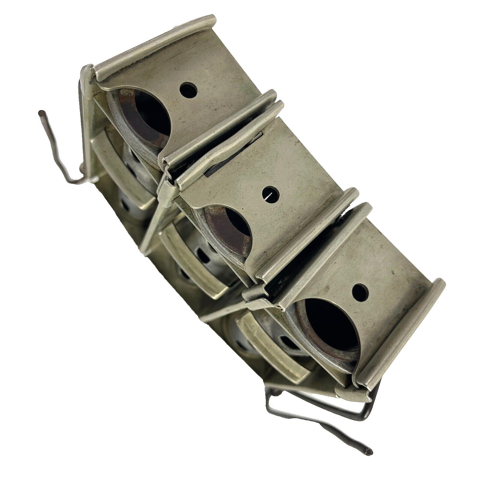 Vintage 3 Barrel Coin Changer Quarter Dime Nickel Slots Steel US Pat ...