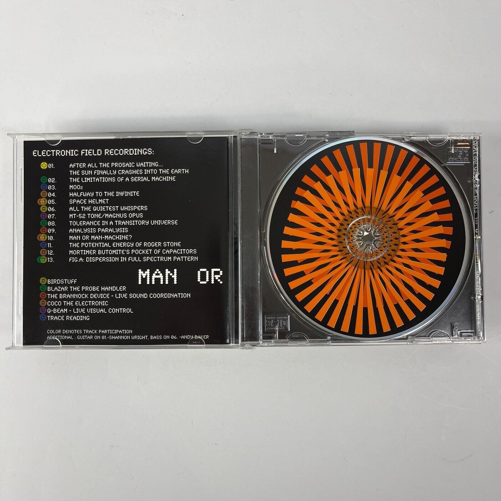 Man or Astro-man? Spectrum of an Finite Scale 2000 Tour Only CD Rare ...