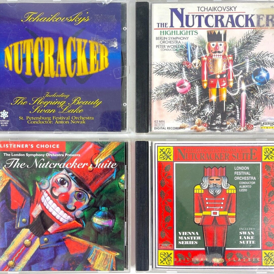 Nutcracker 4 Classical Christmas CD Bundle Berlin London Swan Lake ...