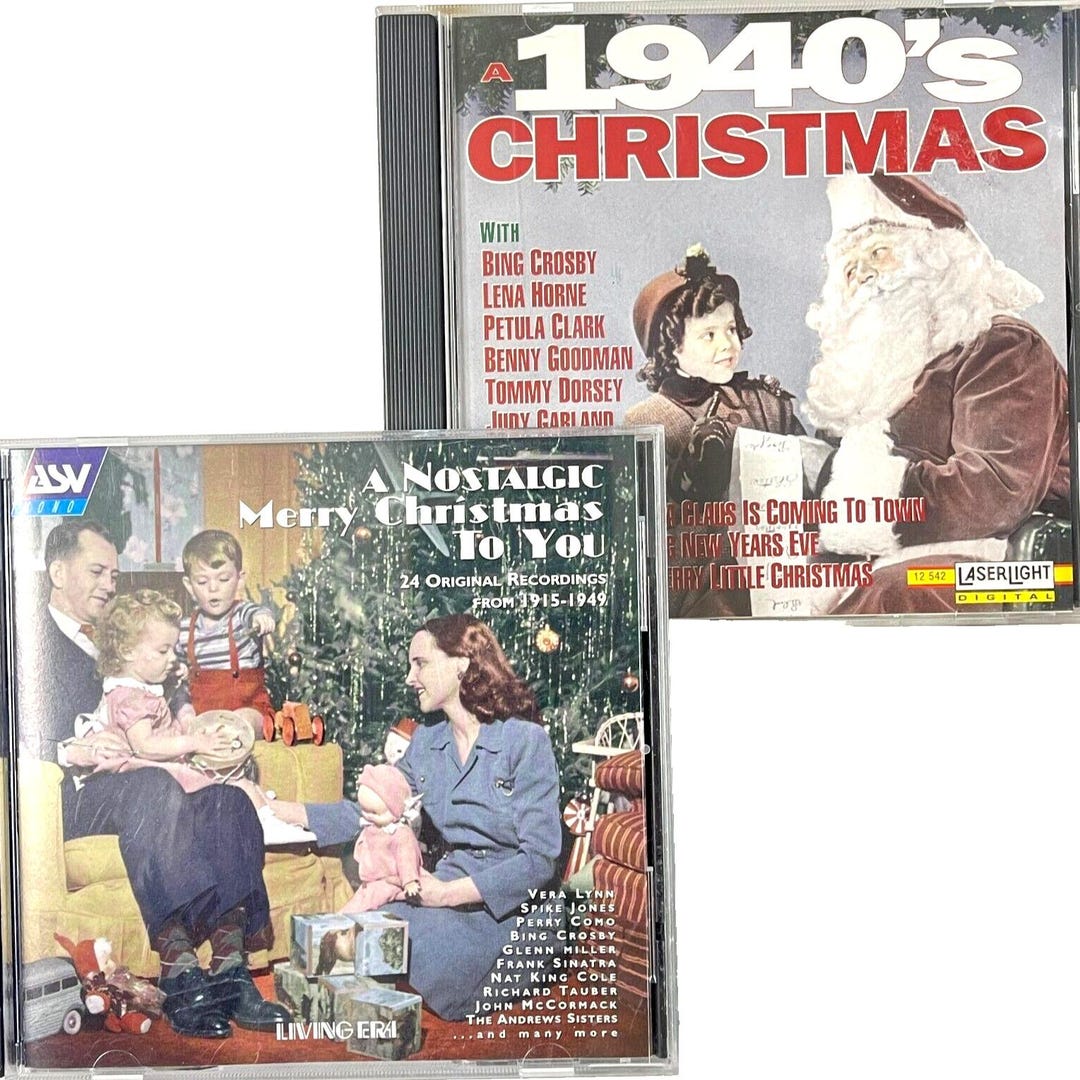 A Nostalgic Merry Christmas to You 1940s 2 CD Bundle 1915-1949 ...