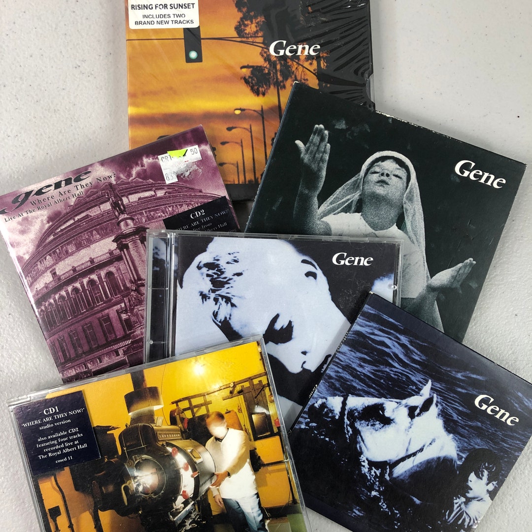 Gene 6 CD Bundle Olympian Rising Sunset Where Are They Now UK Promos ...