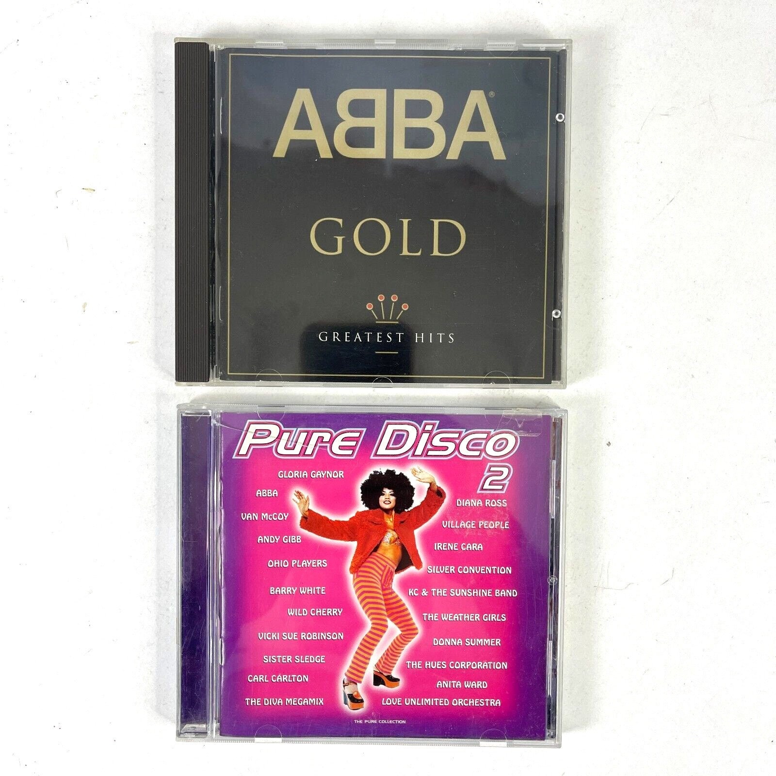 Pure Disco Hits ABBA 2 CD Bundle Gold Greatest 70s Funk Soul Dance Pop ...
