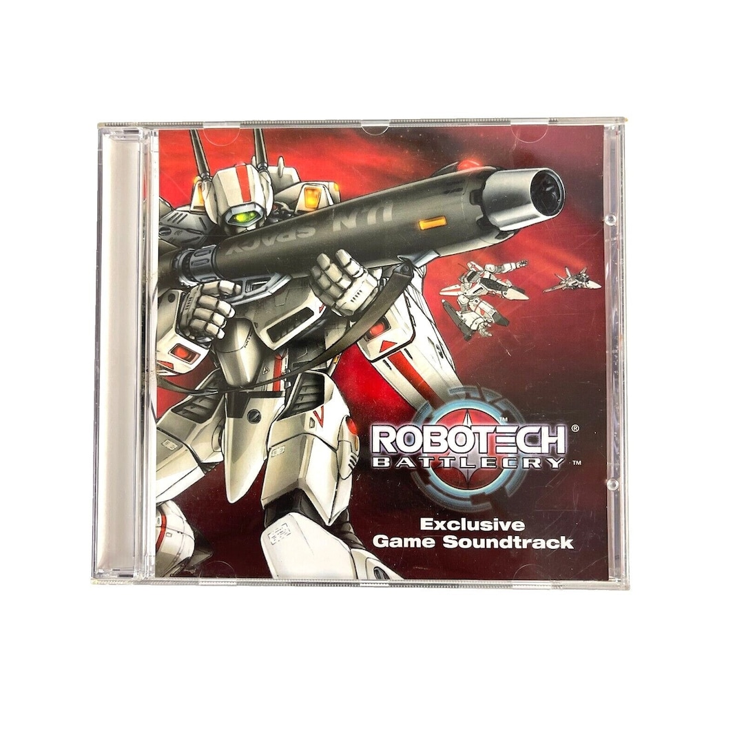 Robotech Battlecry Anime Game Theme Soundtrack CD 2002 Ltd Edition TDK ...