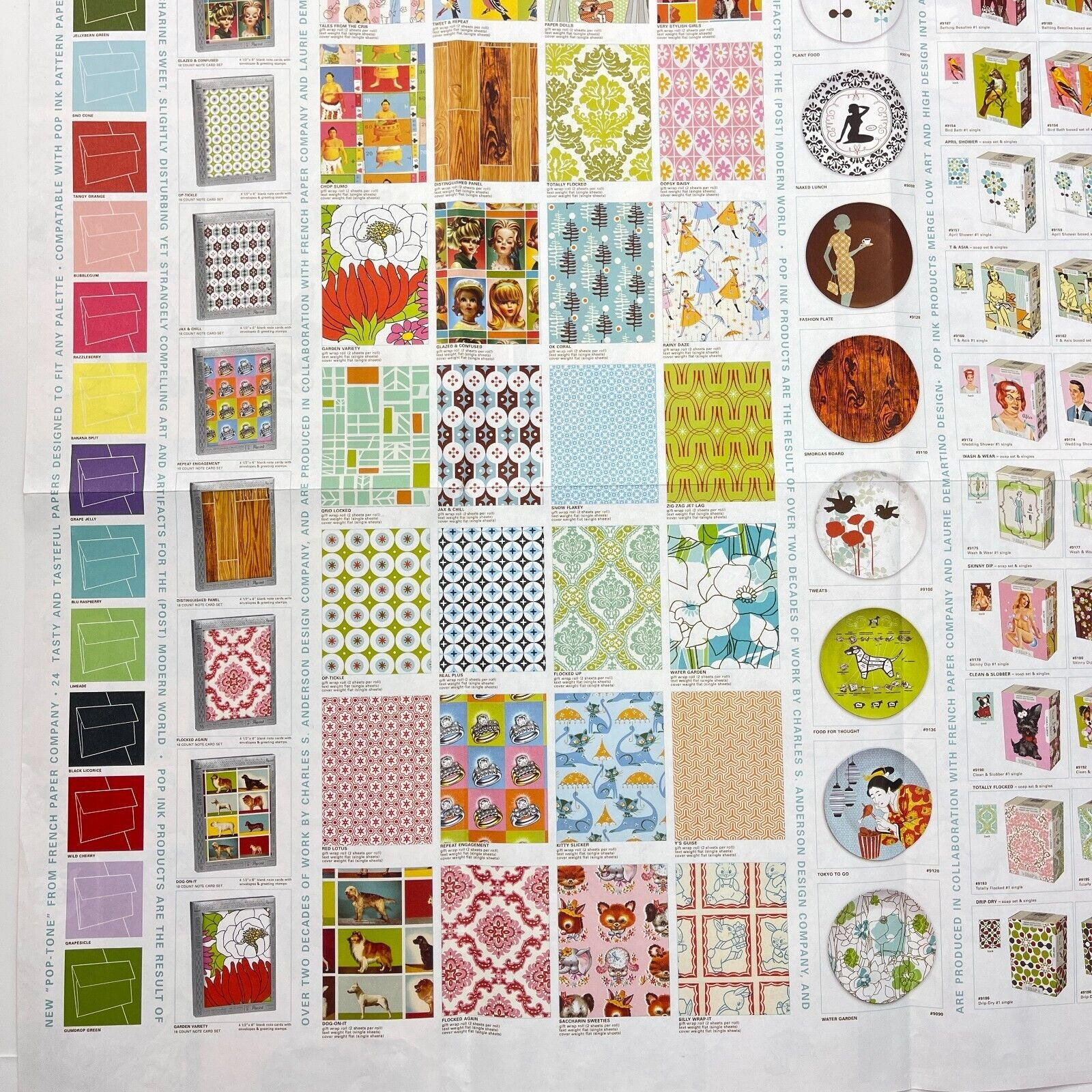 Pop Culture Graphic Stock Vtg French Paper CSA Fold Out Promo Poster ...