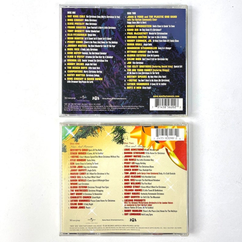 Now Thats What I Call Christmas 1-2-3 CD Bundle 6 Discs Classics ...