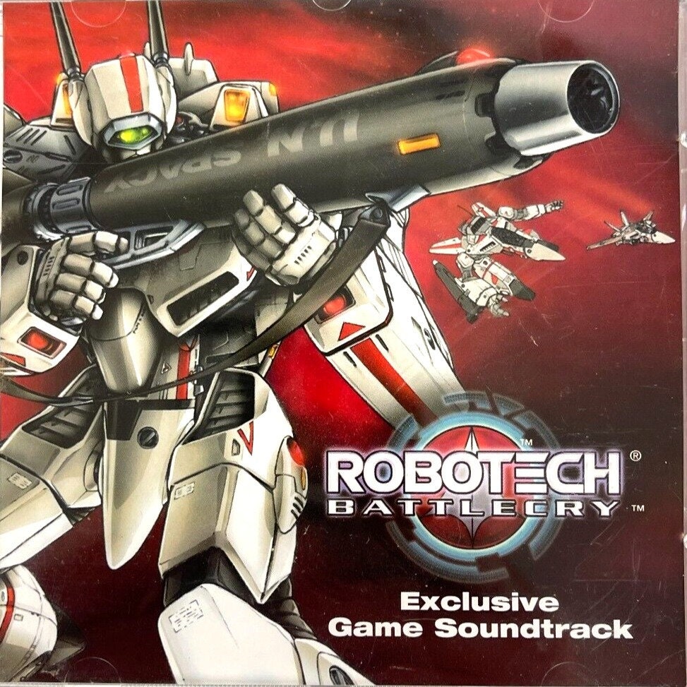 Robotech Battlecry Anime Game Theme Soundtrack CD 2002 Ltd Edition TDK ...