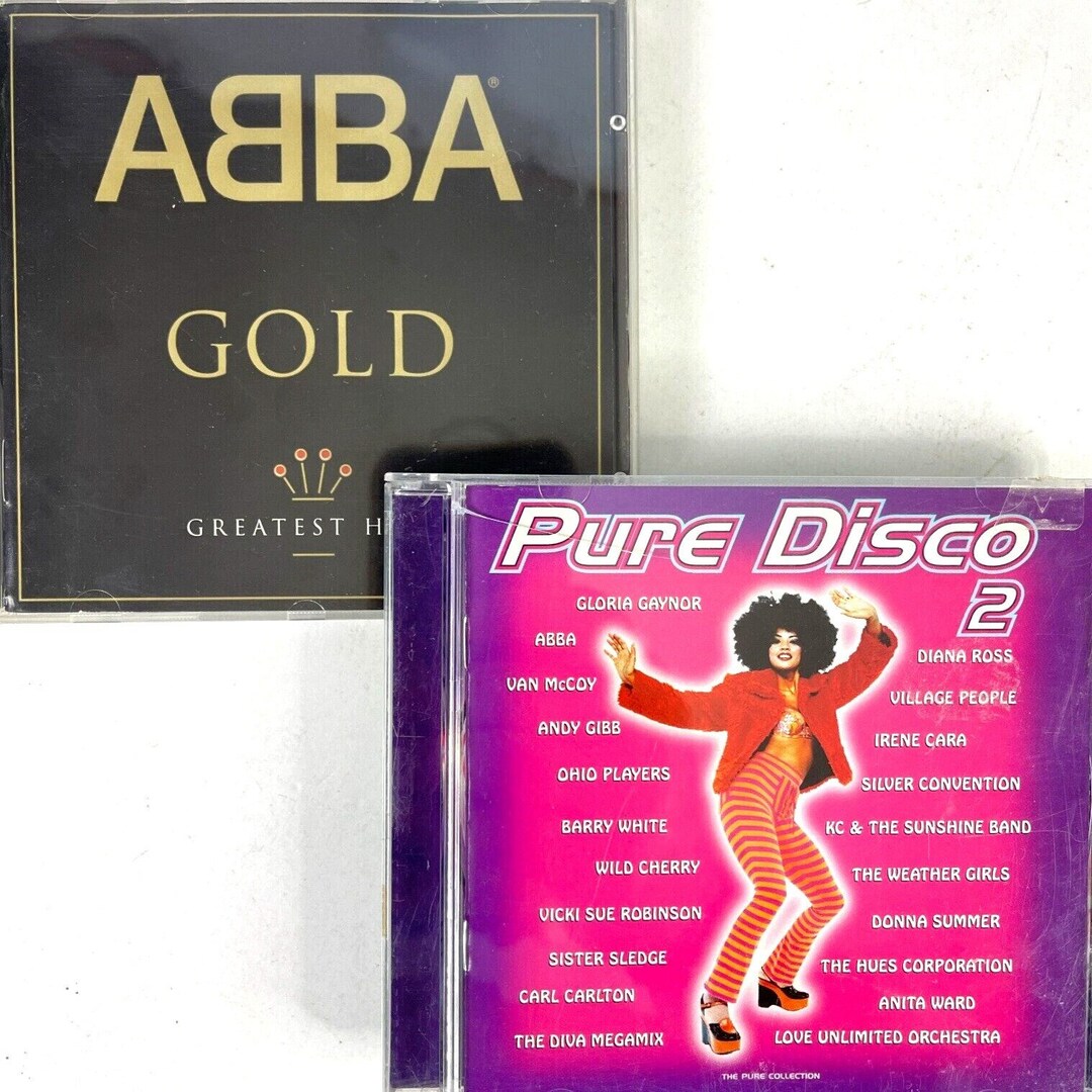 Pure Disco Hits + ABBA 2 CD Bundle Gold Greatest 70s Funk Soul Dance ...