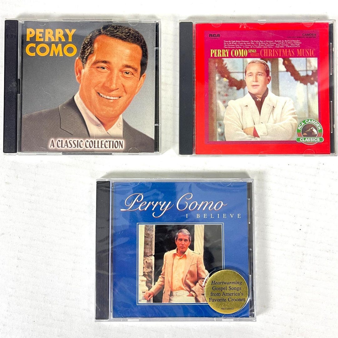 Perry Como 3 CD Bundle Classic Collection 2xcd + Sings Merry Christmas ...