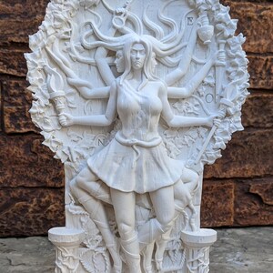Hecate Hekate Sculpture Goddess Heaven, Earth, and Sea Blessings of ...
