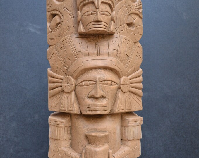 History Aztec Maya Mesoamerica Totem Medicine Man Artifact Stelae ...